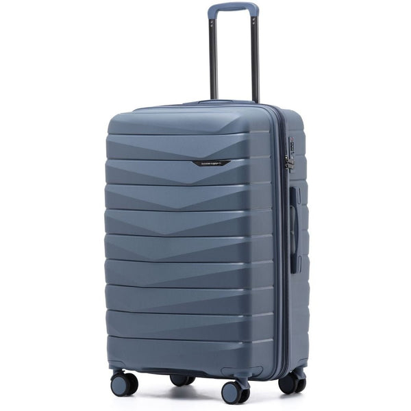 Aus Luggage Pilot 75cm Large Hardsided Luggage - Slate - Love Luggage