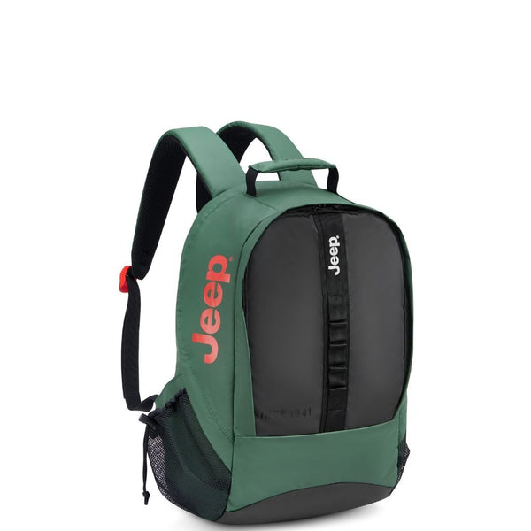 Jeep Versatile 15.6" Laptop Backpack - Green | Massive Sale - Love Luggage