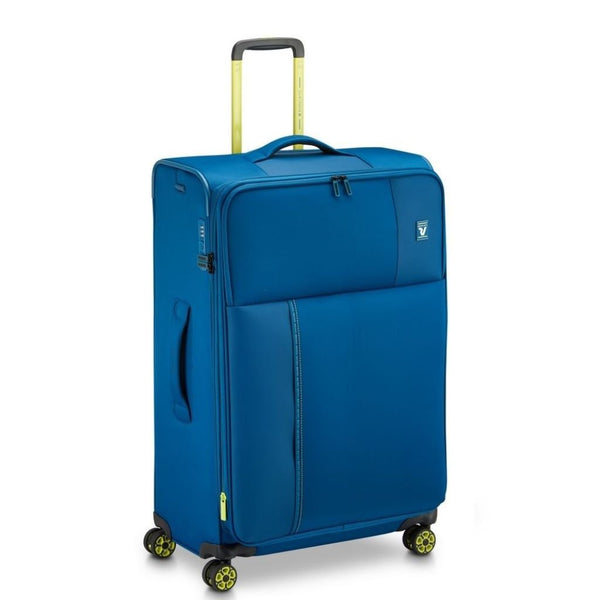 Roncato Move 77cm Large EXP Softsided Luggage - Blue Lagoon | Love Luggage